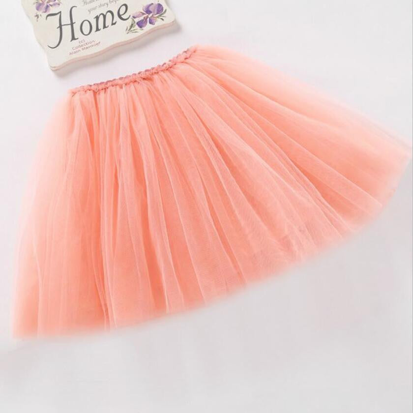 7 colors girls skirts princess lovely tutu skirt 2-10Y kids summer ski